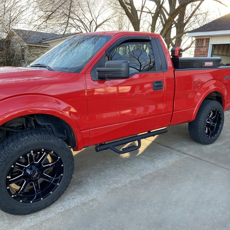 1999-2016 Ford F-250 F-350 Regular Cab Left Side Step BOC Nerf Bar ...