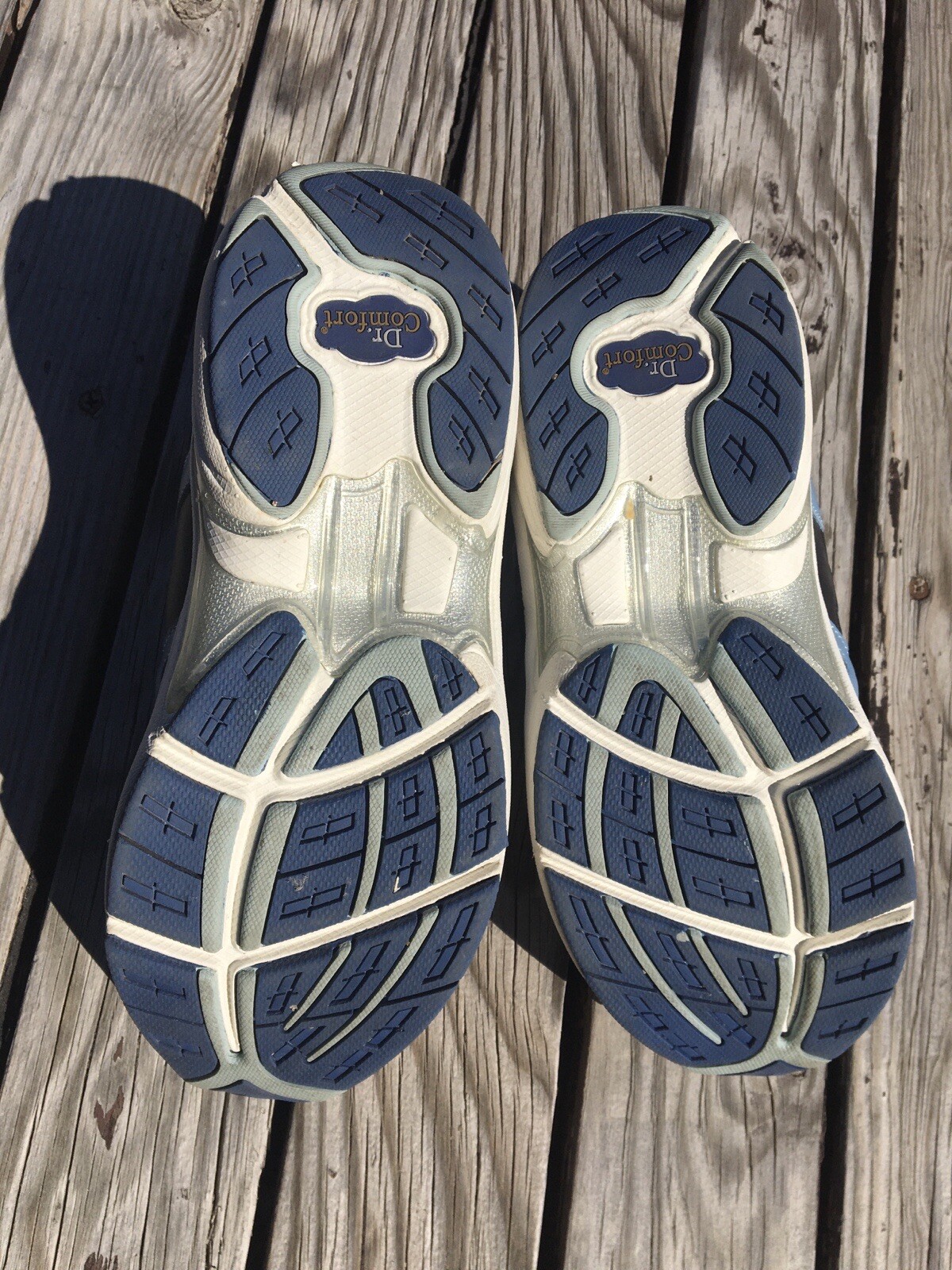 Dr. Comfort Refresh Blue White Toggle Diabetic Sneake… - Gem