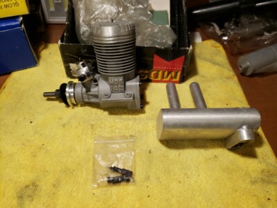 MDS Engine - MDS 148 RC Motor With Pitts Muffler - N24 | eBay