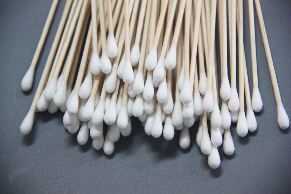 500 Pc Cotton Swab Applicator Q-tip Swabs 6in Extra Long Wood Handle ...