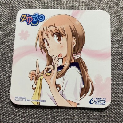 Japanese anime Yuyushiki coaster Yoriko Matsumoto | eBay