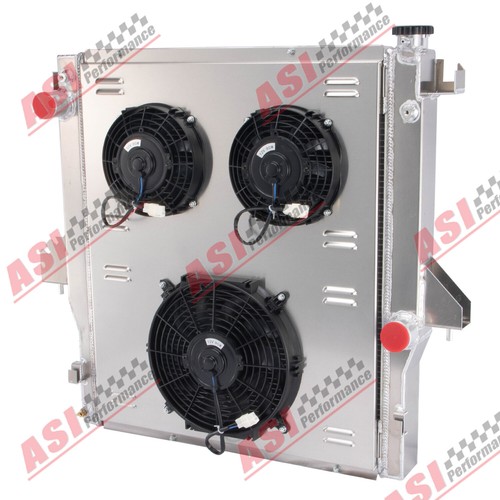 3ROW Aluminum Radiator&Shroud Fan&Relay Fit 2004-2006 Dodge Ram 1500 8 ...