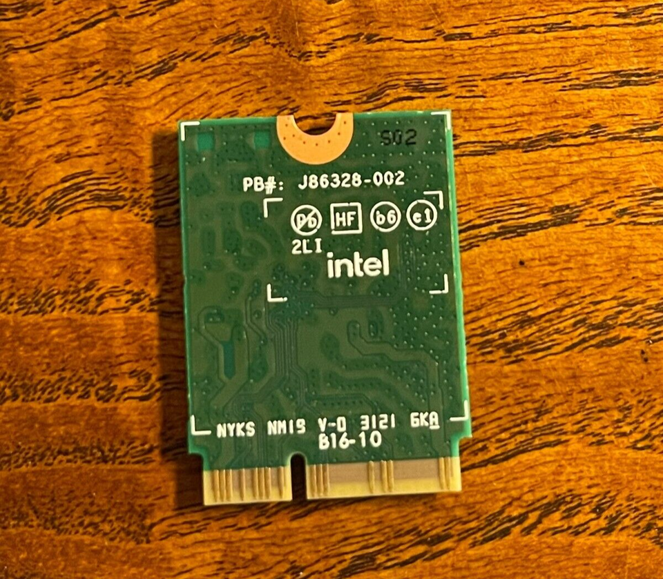 New Lenovo Intel AX201NGW WLAN WiFi 6 Card Module Laptop Desktop WiFi6 ...