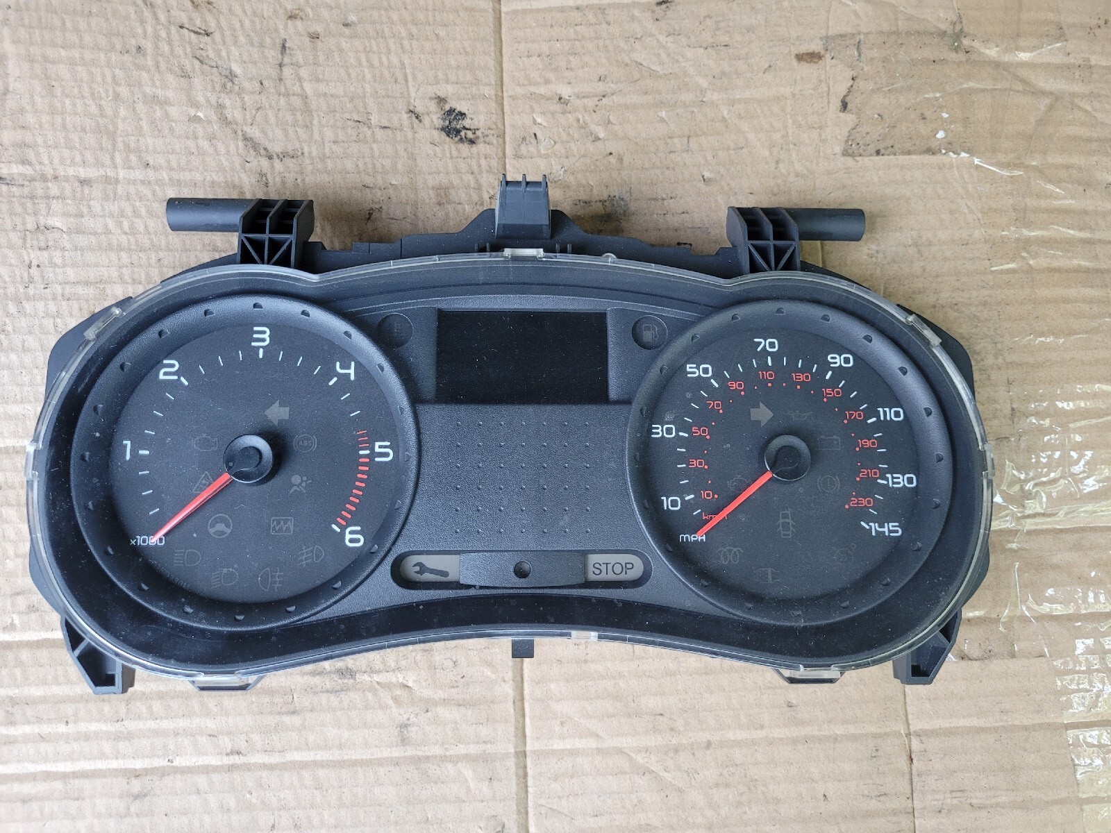 RENAULT CLIO MK3 1.5 DCI INSTRUMENT PANEL SPEEDO CLUSTER UNIT 208K ...