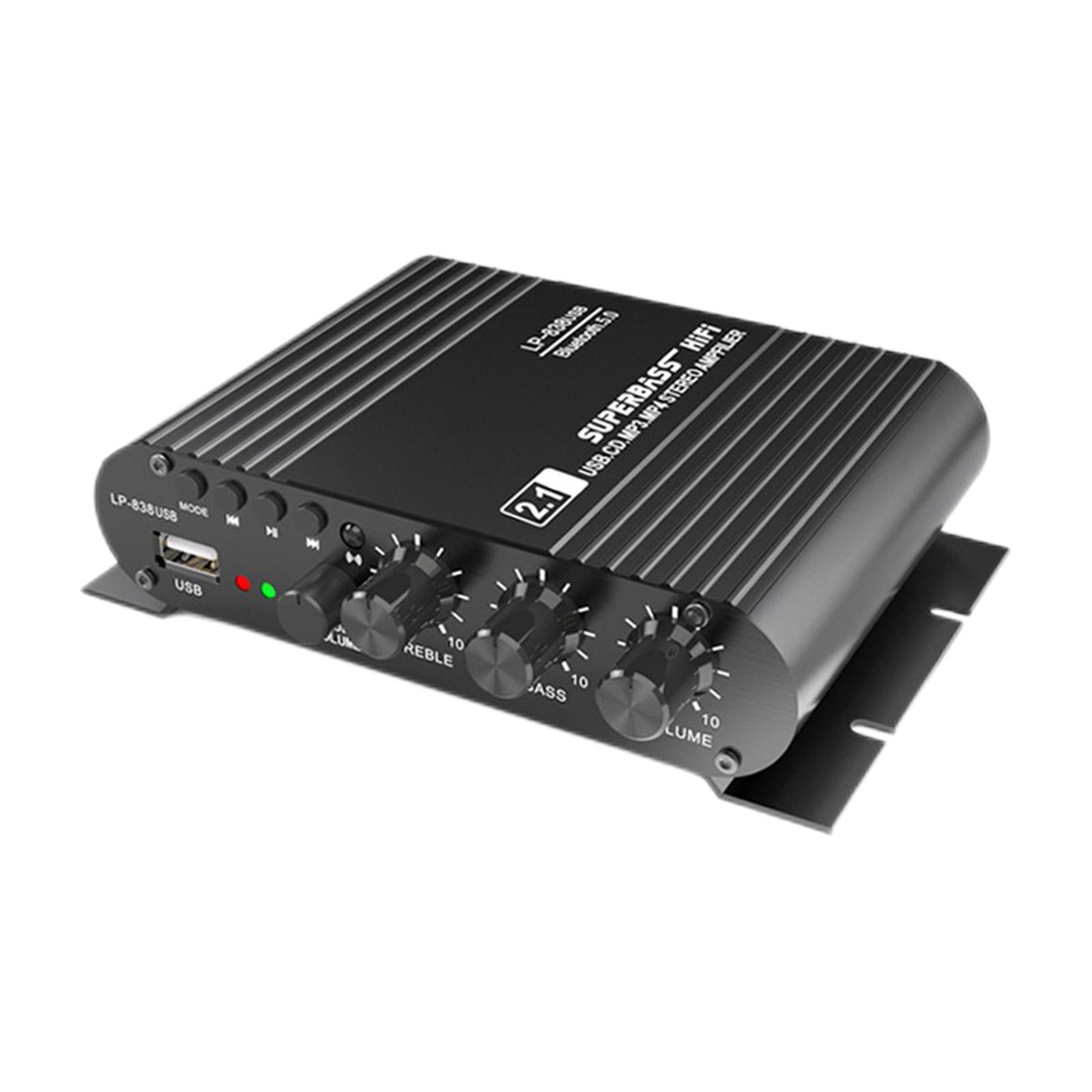 USB Amplifier HiFi Sound Quality 3 Channel Amp for Studio Speakers | eBay