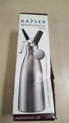 Kayser Whip Creamer Inox In Box Professional Use 1 L | eBay