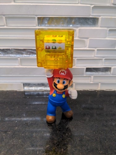 McDonalds Happy Meal Toy Nintendo Super Mario Bros Punching Power Up ...