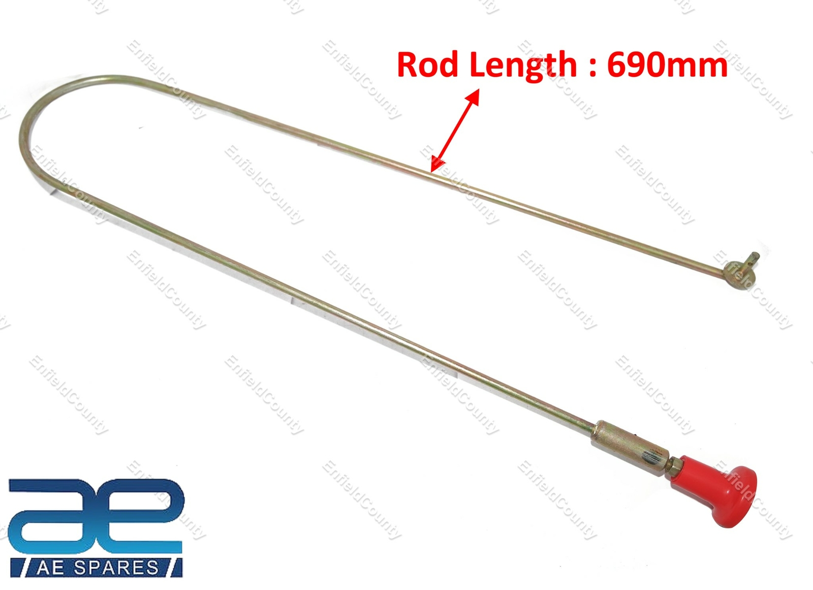 Complete Stop Control Rod With Knob Assembly for Massey Ferguson ...