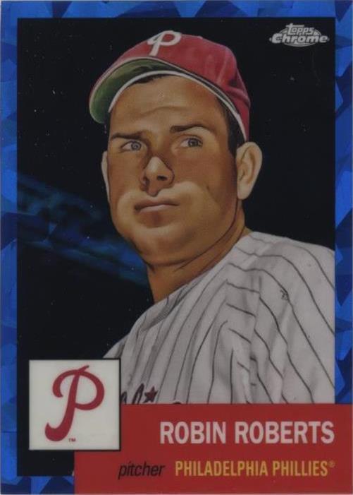 2022 Topps Chrome Platinum Anniversary - Robin Roberts #156 Blue Atomic ...