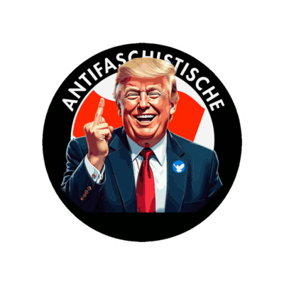 Trump Antifa Antifaschistische Aktio Auto Aufkleber Car-Sticker Vinyl ...