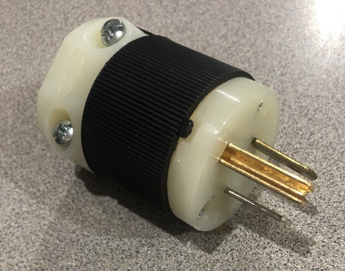 Hubbell HBL5266C Male Straight Blade Plug 783585173009 | eBay