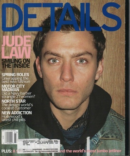 Details March 2001 Jude Law Tom Munro David Hochman Adam Begley | eBay