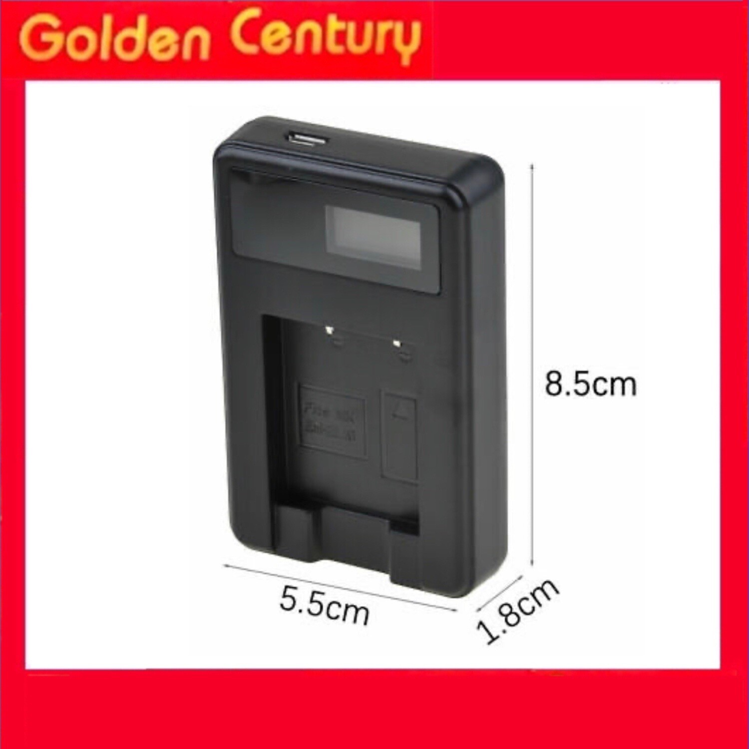 Battery and Charger fit Nikon EN-EL14 ENEL14 D3100 D5100 CoolPix P7000 ...