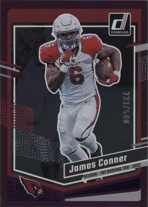 2023 Panini Donruss - James Conner #5 Season Stat Line /500 for sale ...