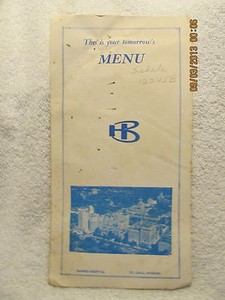 St Louis Lunch Menu | Paul Smith