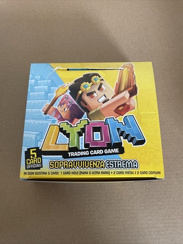 Lyon Survival Extreme Trading Card Boîte de 24 sachets 5 cartes par ...