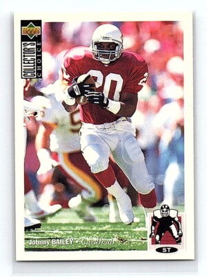 1994 Collector's Choice Johnny Bailey Arizona Cardinals #119 | eBay