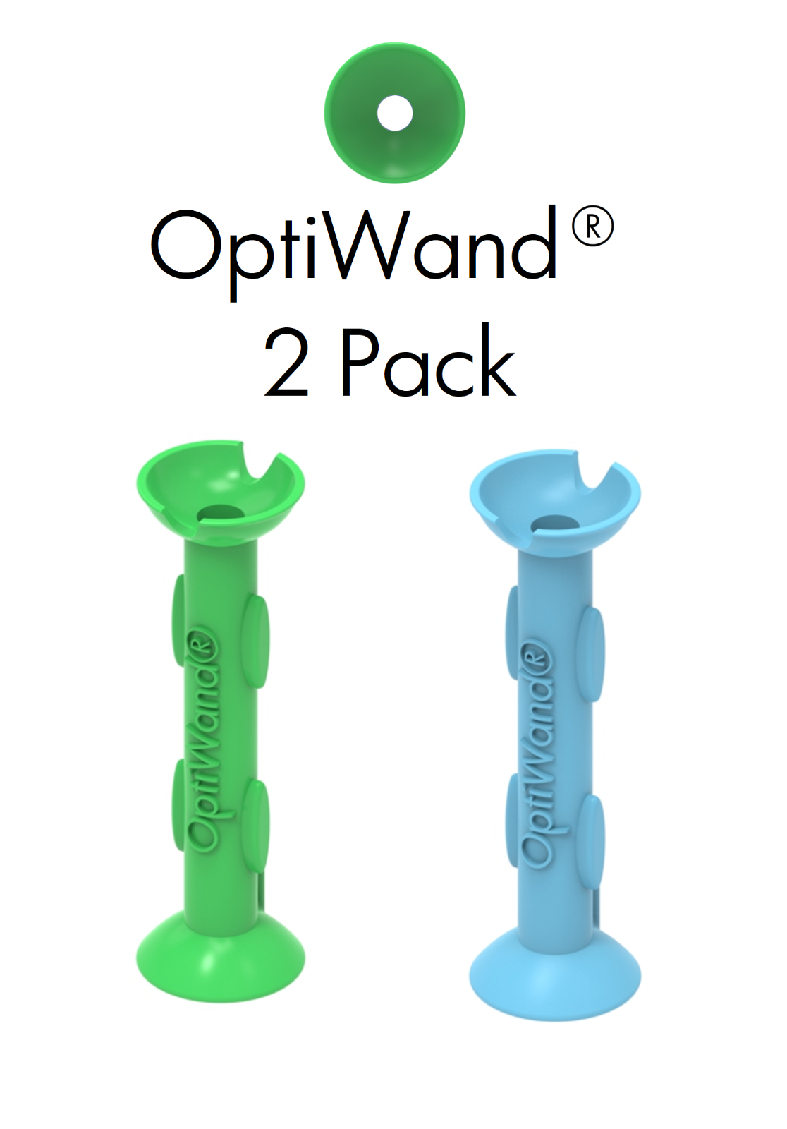 OptiWand 2 Pack Soft Contact Lens Insertion & Removal Tools. Helps ...