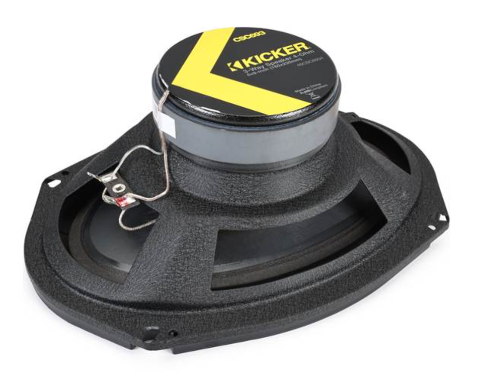Kicker CS Series 6"x 9" 3-Way Car Speakers CSC693 450w Pair 46CSC6934 ...