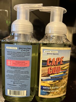 SCENT THEORY BACKYARD CAPE COD SWEET VANILLA FOAMING HAND SOAP WASH ...