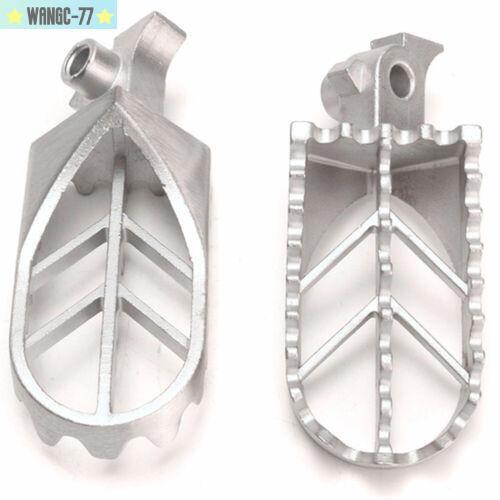 2Pcs Motorcycle Foot Pegs Footrest Stainless Steel Bolt W/Spring Hooks ...