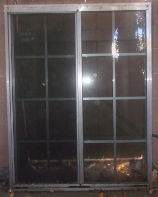 ALUMINUM REPLACEMENT WINDOW SLIDING STYLE NEVER USED BUT NEEDS TO BE ...