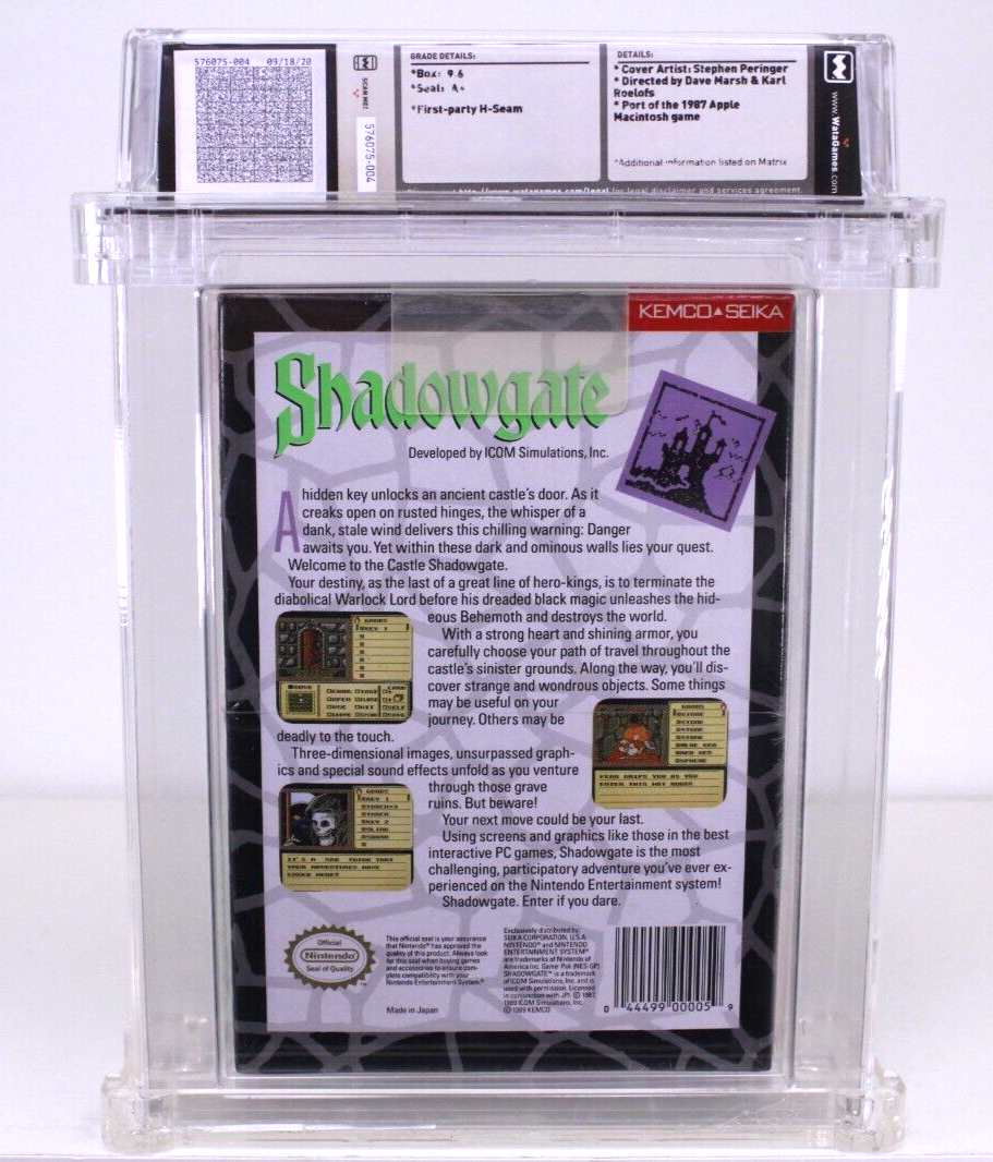 Shadowgate (Nintendo Entertainment System, 1989) for sale online | eBay