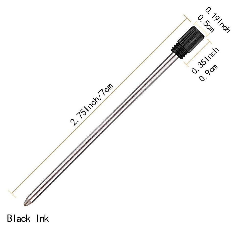 D1 Ballpoint Pen Refills Black Or Blue For Swarovski Ink Pen 1, 5, 10 ...