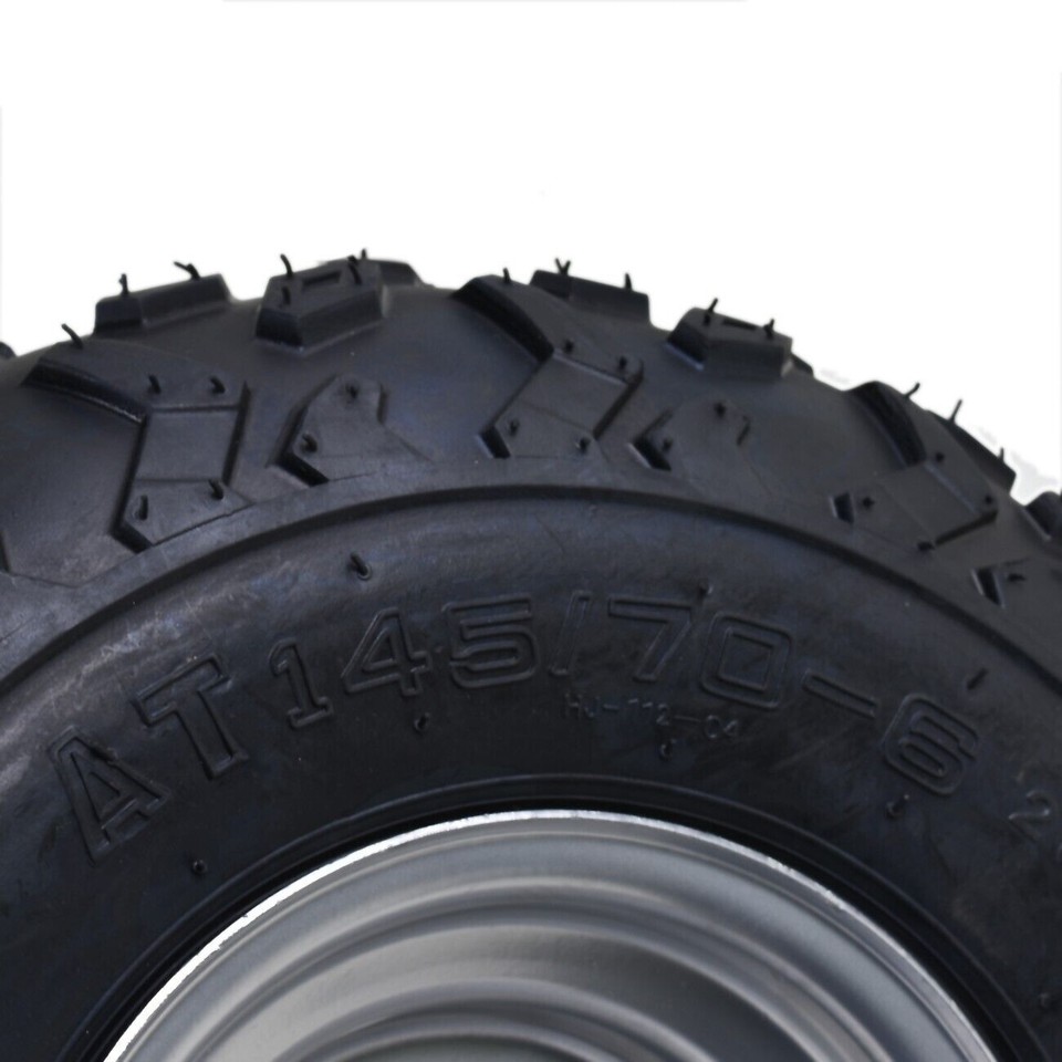 Complete 32" Rear Axle Hub Kit 6" 7" Wheels Brake Quad Buggy Go Kart ...