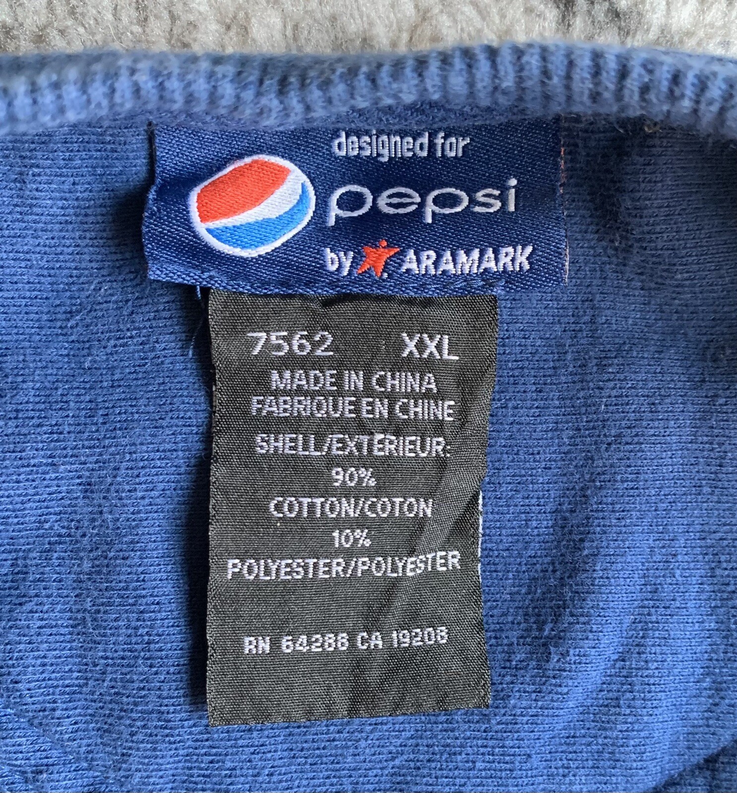 Rare Vintage Official Pepsi Embroidered Employee Soda… - Gem