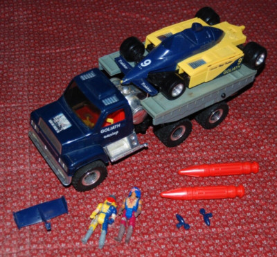 Goliath MASK Vehicle 1987 Kenner Transport F1 Race Car Jet M.A.S.K ...