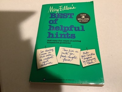 VINTAGE MARY ELLEN'S BEST OF HELPFUL HINTS BOOK 1980 | eBay