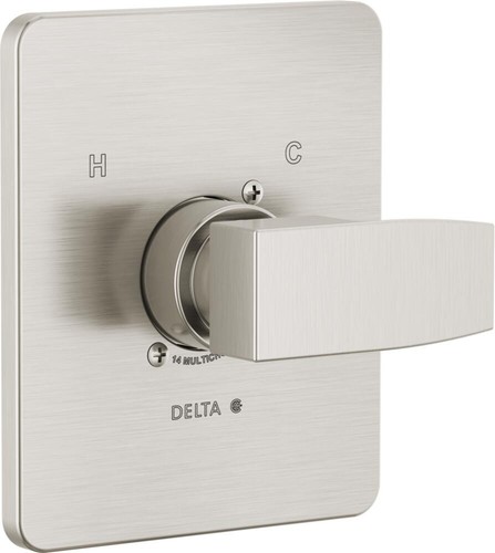 Delta MultiChoice Valve Trim 1 Handle 14 Series Stainless-Certified ...