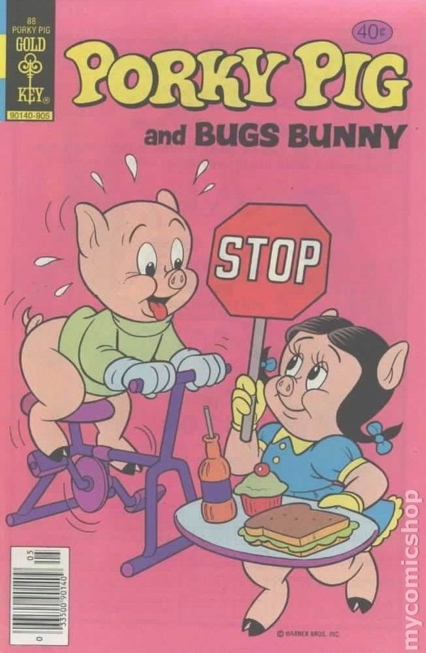 Porky Pig #88 GD/VG 3.0 1979 Gold Key Stock Image Low Grade | eBay
