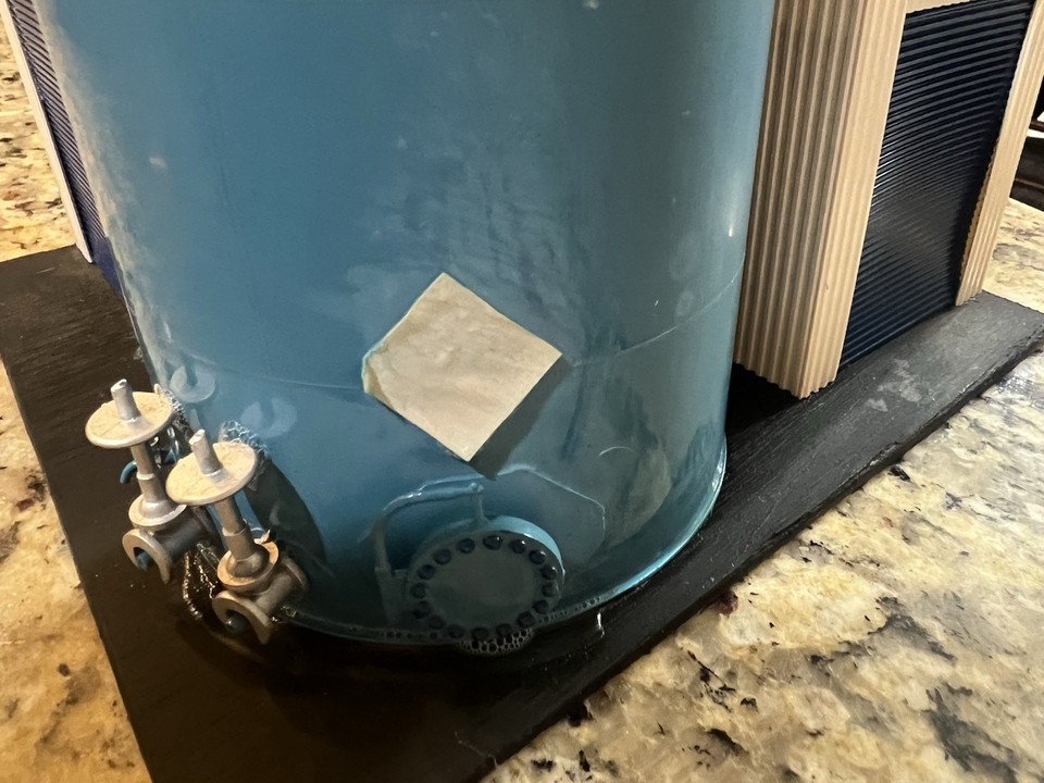 Exxon Chemicals Base Oil Plant Model For Model Train Display | eBay