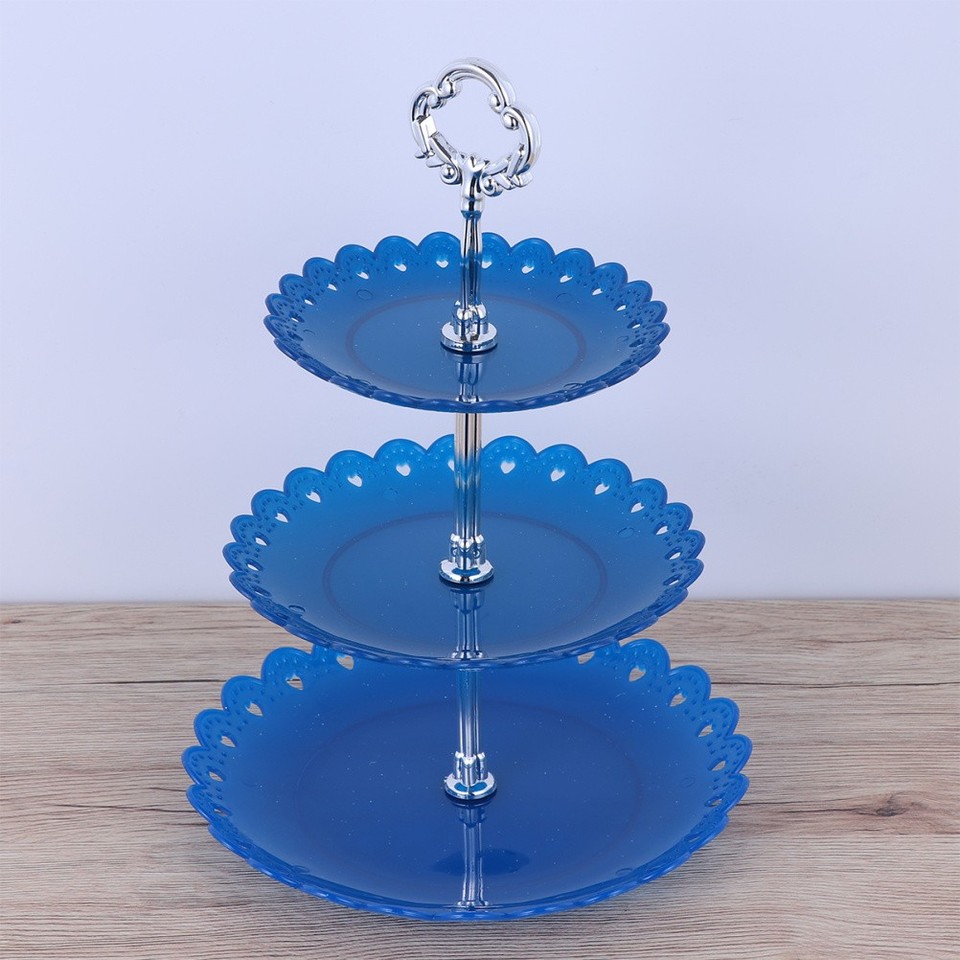 Cake Rack Three-tier Dessert Rack European Style Cake Display Stand ...