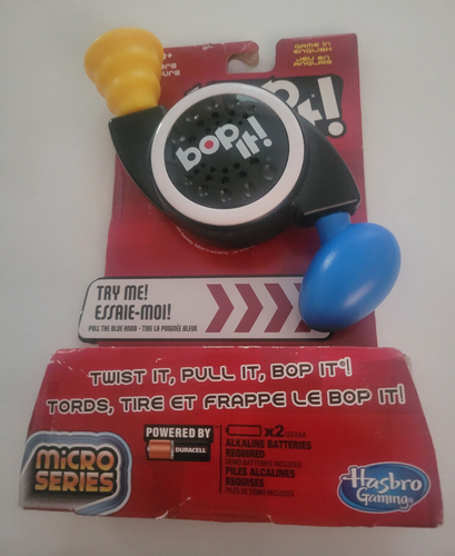 BOP IT MICRO SERIES TWIST IT PULL IT BOP IT HASBRO GAMING 2014 for sale ...