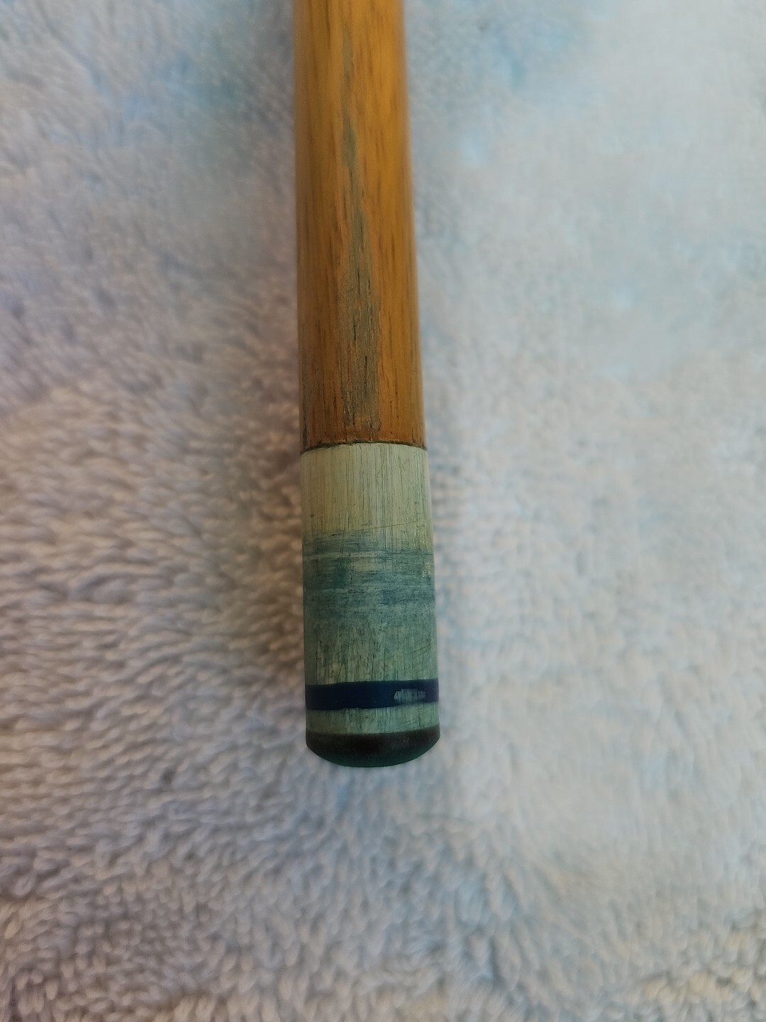 Pool Cue Stick 2 Piece Billiards Vintage Wood String Wrapped 18oz 57 ...