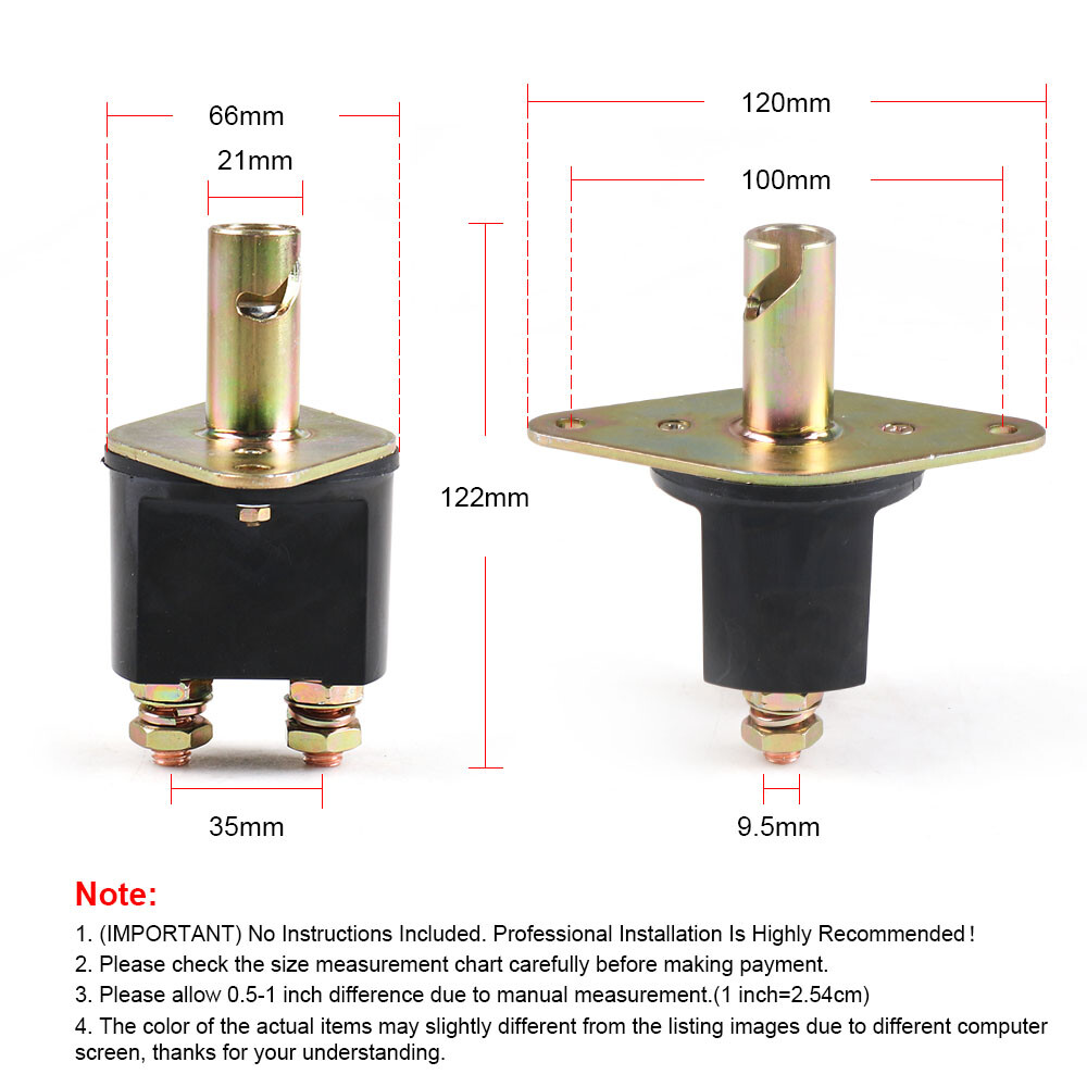 For Truck&Boat 12V-24V 250Amp Battery Disconnector Isolator Main Cut ...