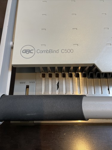 GBC CombBind C500 Binding System +Box 1/4” Binding Combs (READ ...