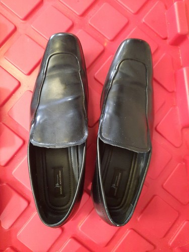 Marc Anthony Men's Slip-On Leather Dress Shoes Black Size 12 | eBay