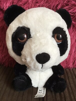 TCC Protected World Panda Big Head Big Eyes Soft Plush 9” | eBay UK