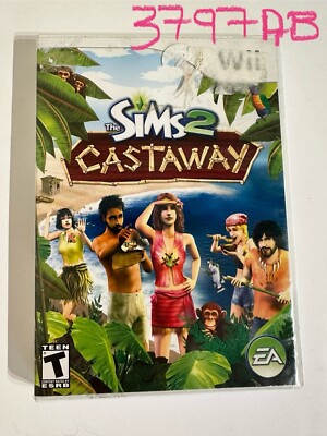 The Sims 2: Castaway Nintendo Wii, 2007 Complete with Manual EA Game ...