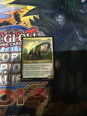 belligerent brontodon la liste the list uncommon english 218/ 279 | eBay