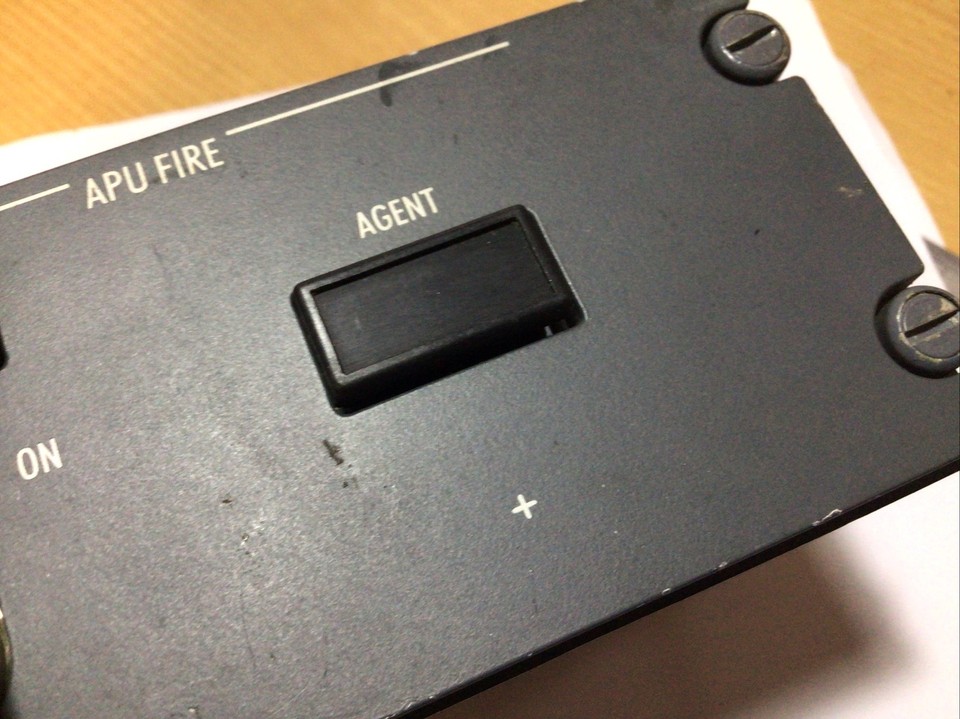 USED Fokker APU Fire Panel p/n Not Known qty 1 (L/5) | eBay