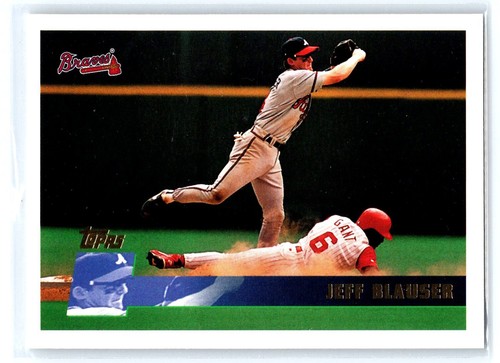 1996 Topps Baseball #406 Jeff Blauser Atlanta Braves | eBay
