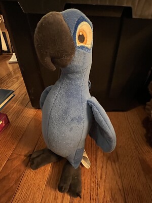 Kohl's Cares Rio 2 Movie Blu Macaw 13" Plush Blue Bird Parrot Toy ...