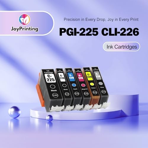 4PK C-225 Black Ink Cartridge for Canon MG6220 MG5220 MG8220 MG5320 ...