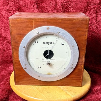 Vintage Huge Dial WALLACE & TIERNAN Model FA139 US Marine Aneroid ...