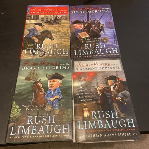 Adventures Of Rush Revere By Rush Limbaugh Lot Of 4 HCs G-VG Condition ...